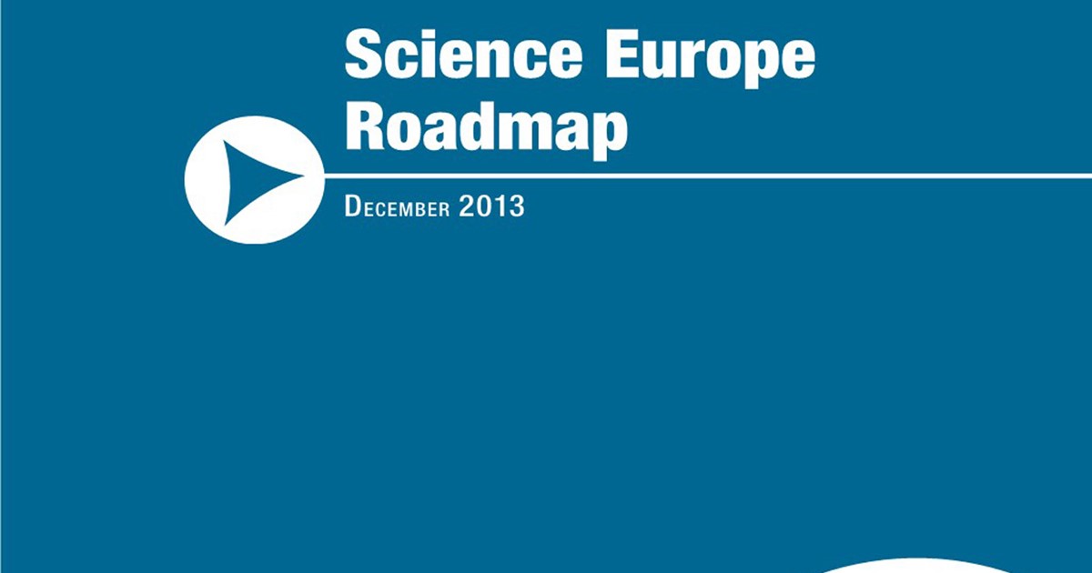 Science Europe Roadmap - Science Europe