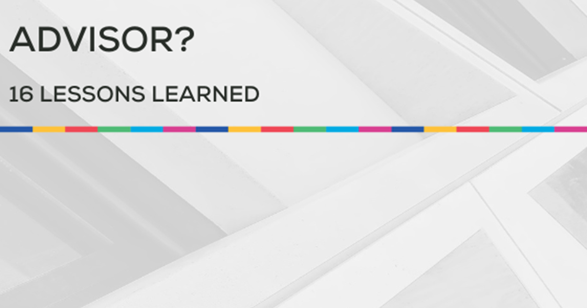 How to Become an Effective Science-Policy Advisor? 16 Lessons Learned ...